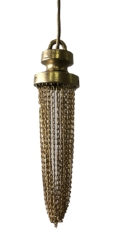 Hanging Light with Chain Ø 14,5 cm Bronze - Poldr Design