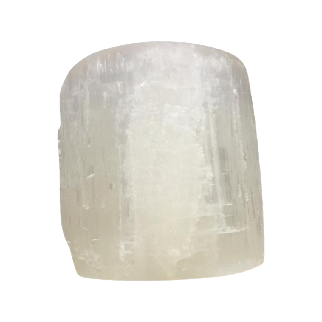 Selenite Cylinder - Poldr Design