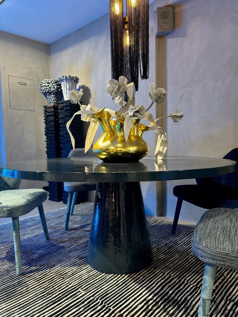 Nomad Dining Table Round - Poldr Design