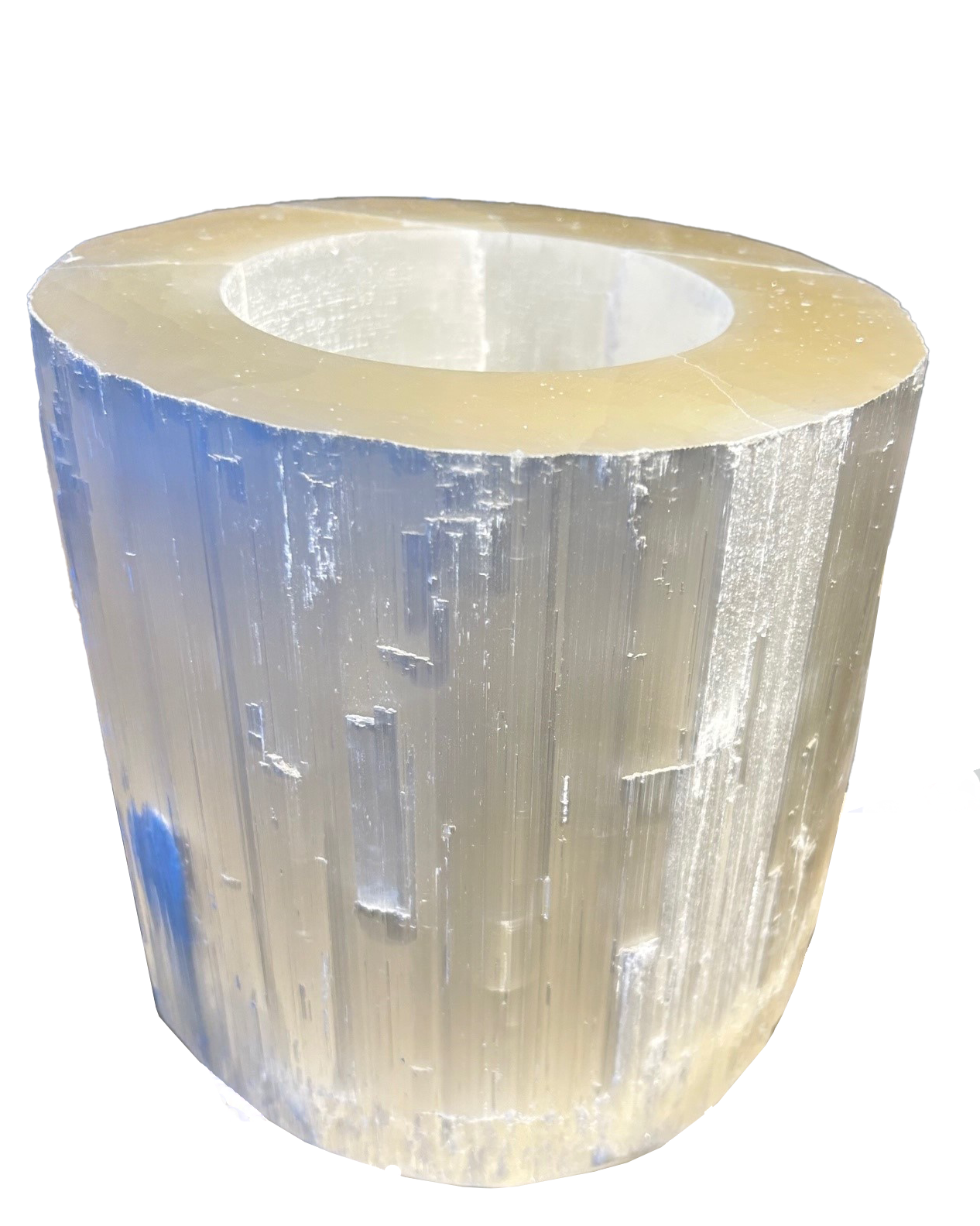 Selenite Cylinder - Poldr Design